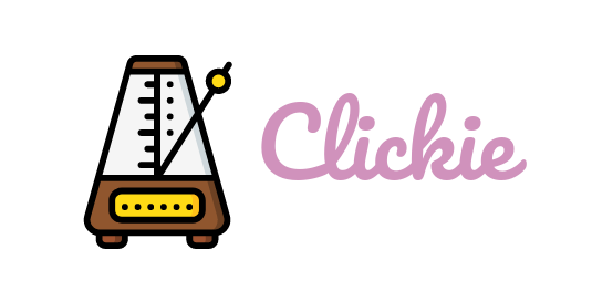 Clickie, the online mobile friendly metronome!